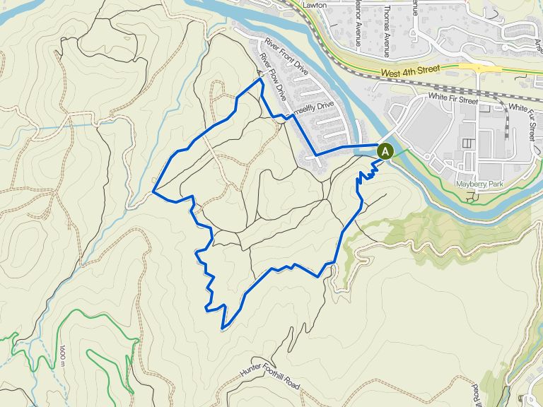 Tom Cooke Steamboat Ditch loop — Reno | hike | Komoot